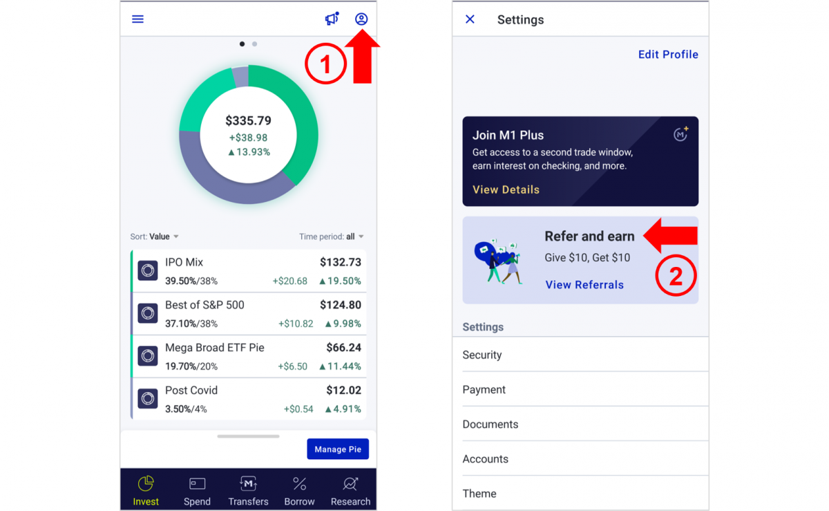 M1 Finance Referral: $10 Sign up Bonus [August 2020]