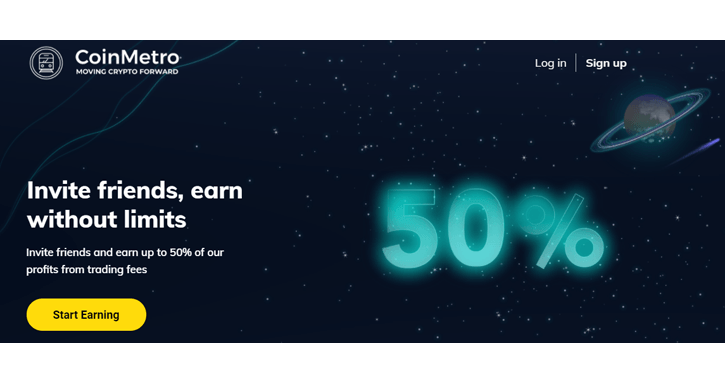 CoinMetro Referral Link: 50% Cash Back [Nov 2023]