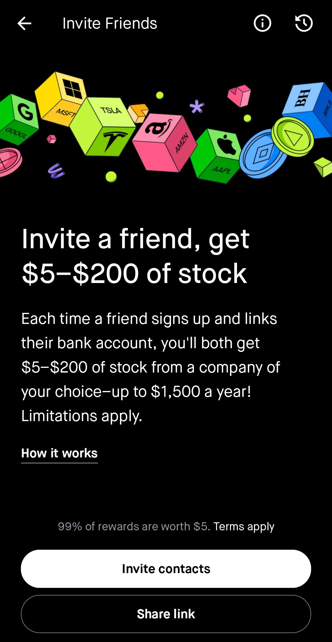$200 Robinhood Referral: $5-$200 FREE Stocks [2025] Tasty Referrals