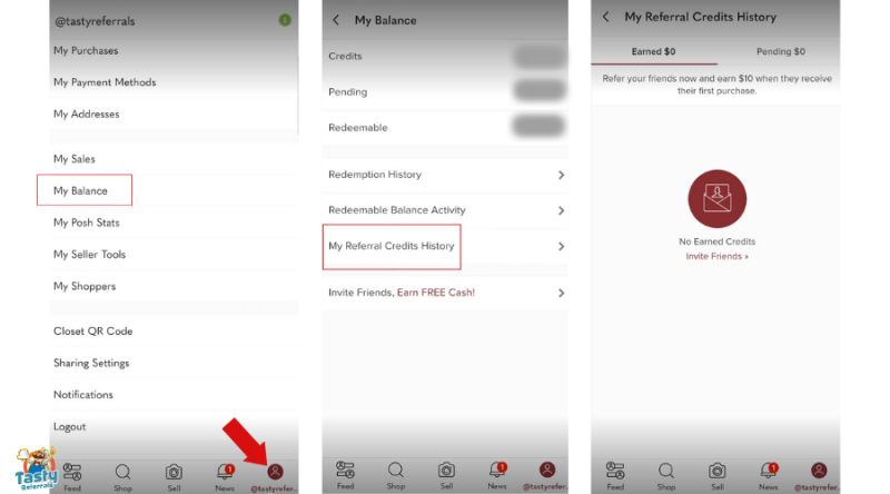 $10 Poshmark Referral Code + $10 Sign up Bonus [2025] Tasty Referrals